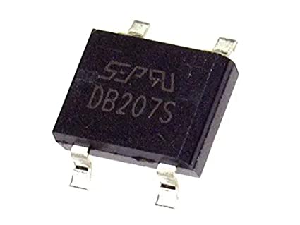 DB207S Bridge Rectifier – 1000V – Microscale
